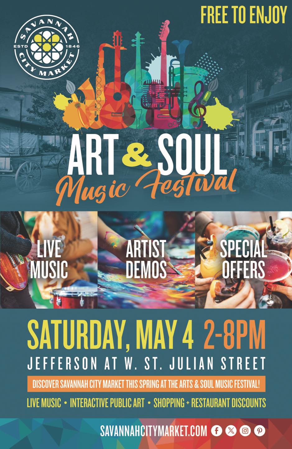 City Market Hosts Inaugural Art & Soul Music Festival on May 4, 2024 ...